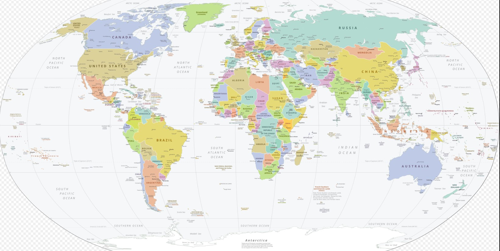 Map Of Countries | What Countries Are On World Map?