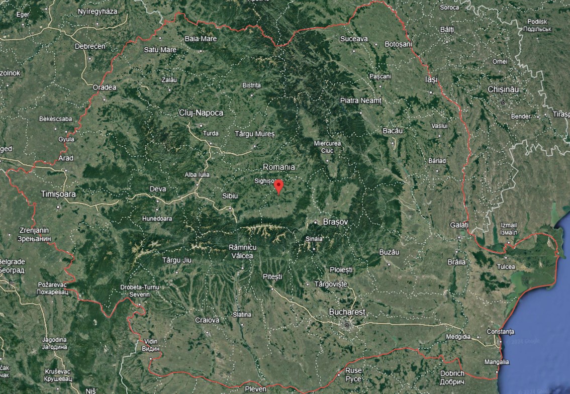 Romania Map With Towns | What Is The Capital Of Romania?