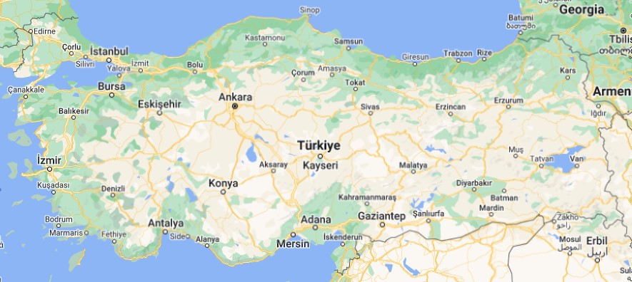 Turkey Map World | Turkey Map Europe And Cities